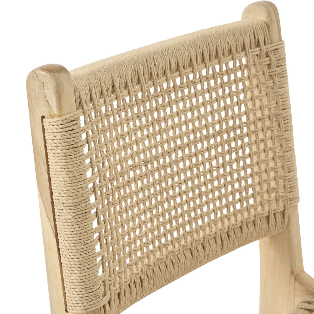 Palmer Loom Natural Counter Stool | Adairs