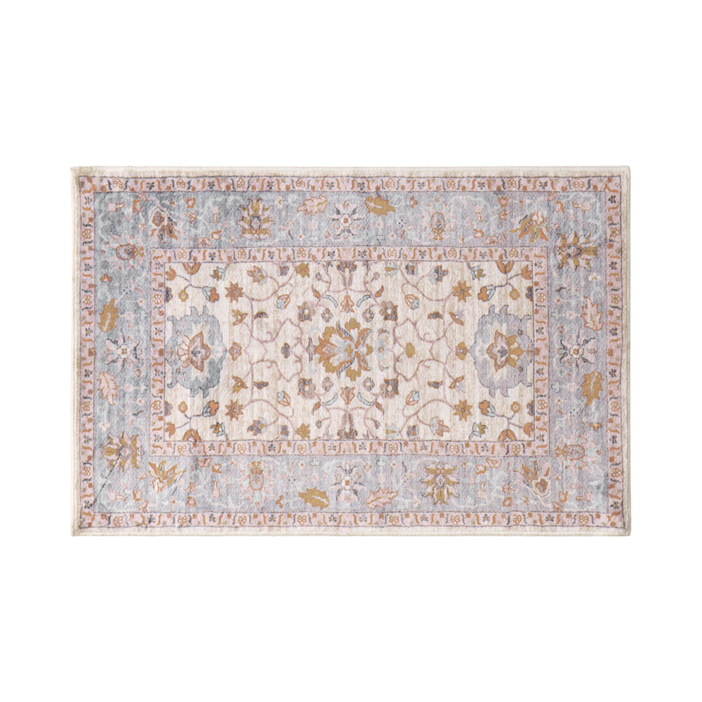 World's Softest Blue Haze Washable Indoor Mat | Adairs