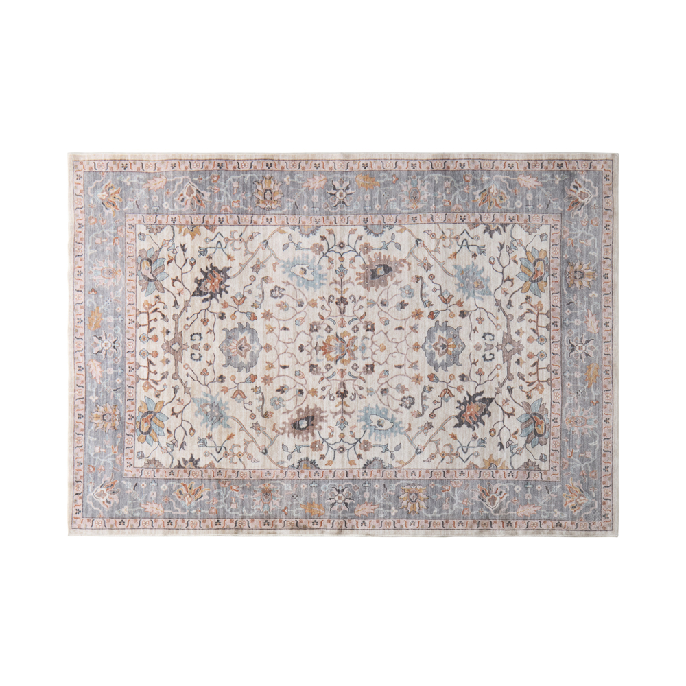 World's Softest Blue Haze Washable Rug | Adairs