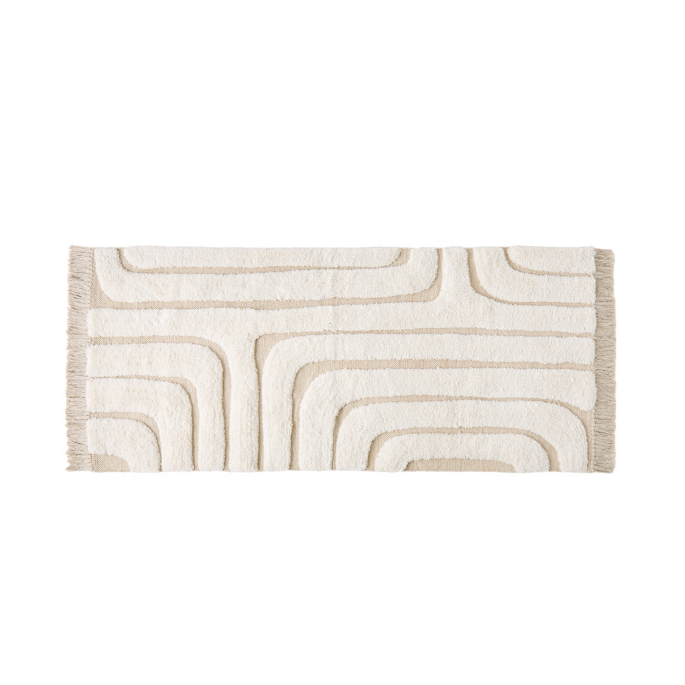 Elwood Ivory & Natural Rug Runner | Adairs