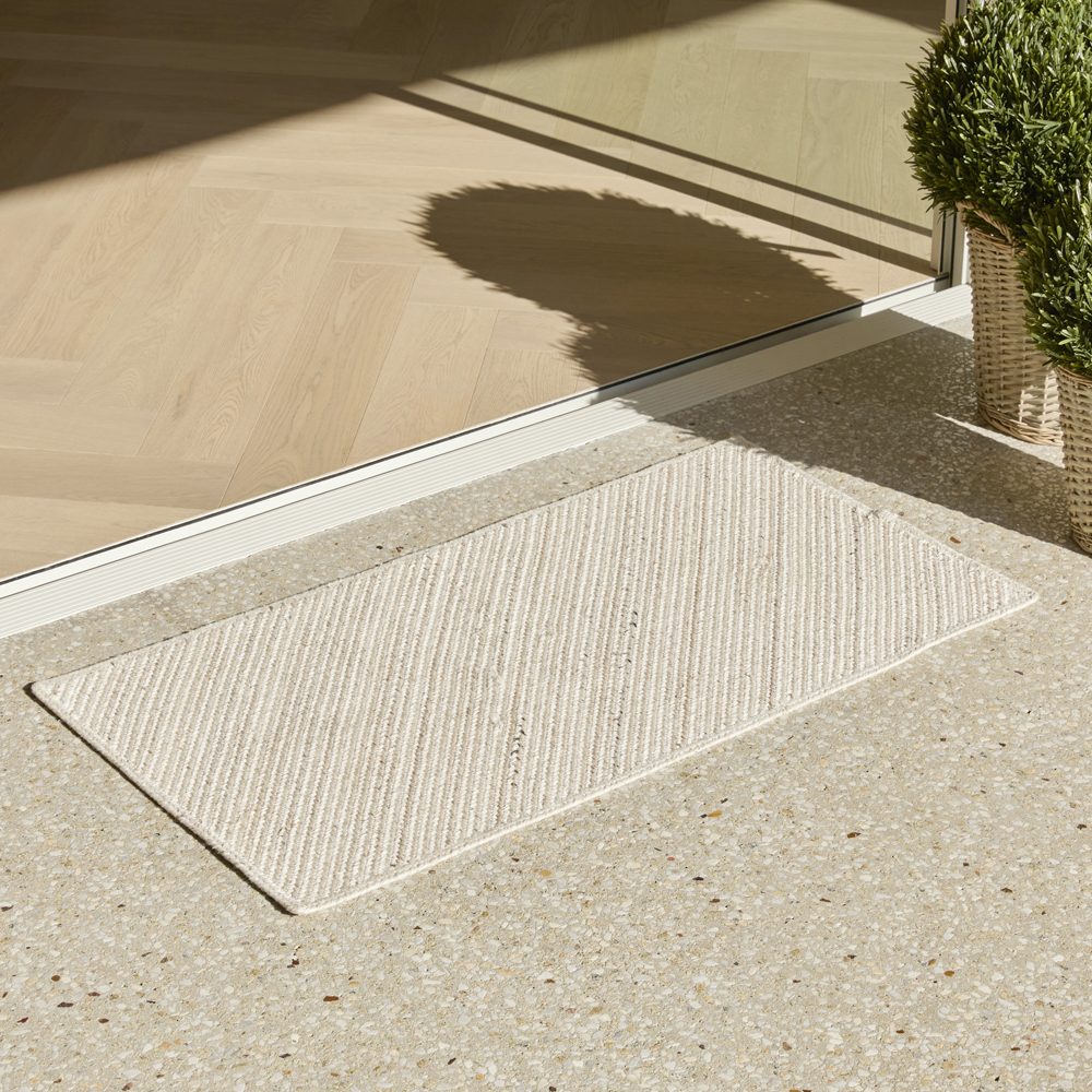 Airlie Beige Marle Indoor & Outdoor Mat | Adairs