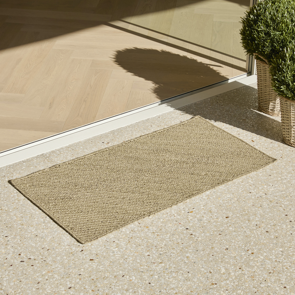 Airlie Khaki Marle Indoor & Outdoor Mat | Adairs