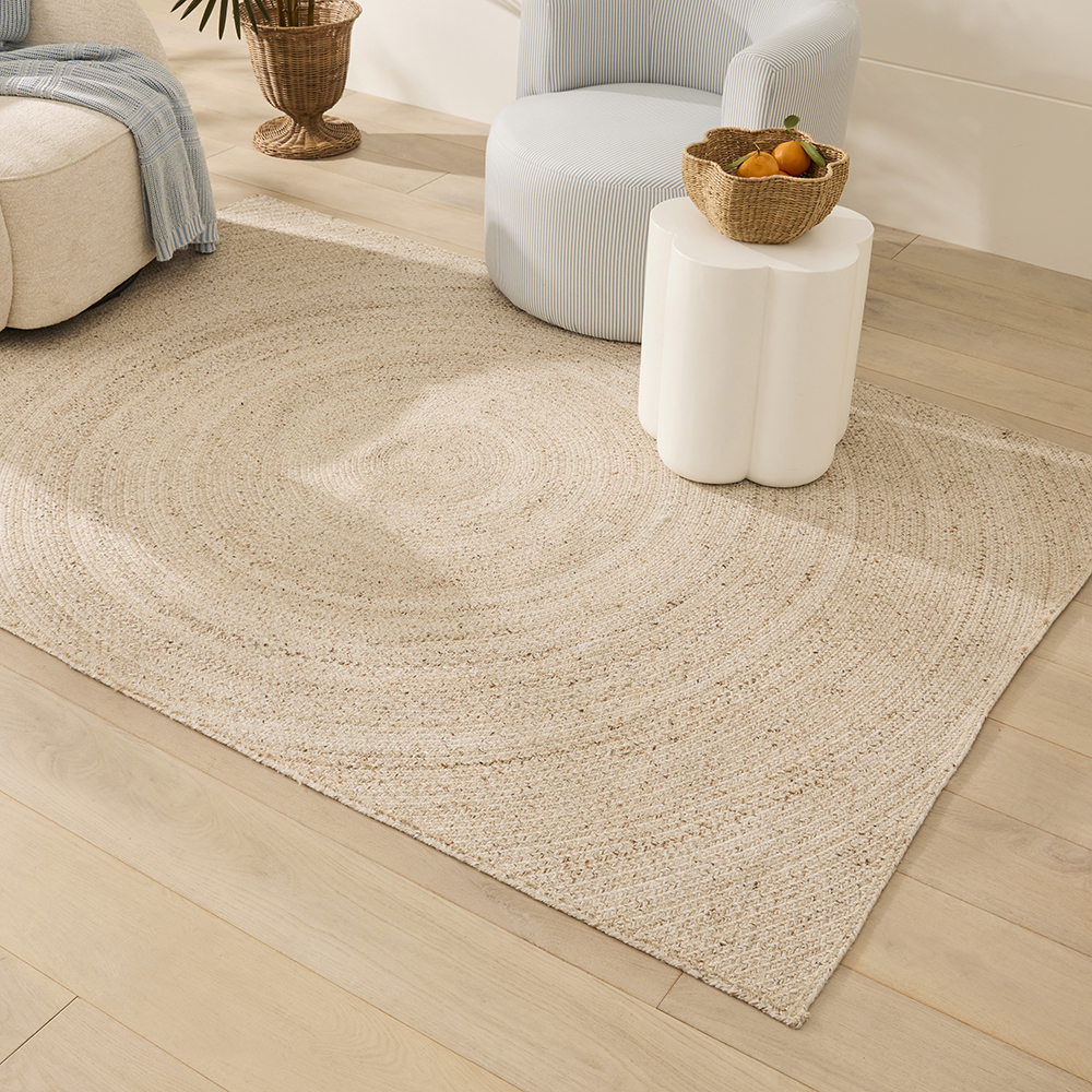 Airlie Beige Marle Indoor & Outdoor Rug | Adairs
