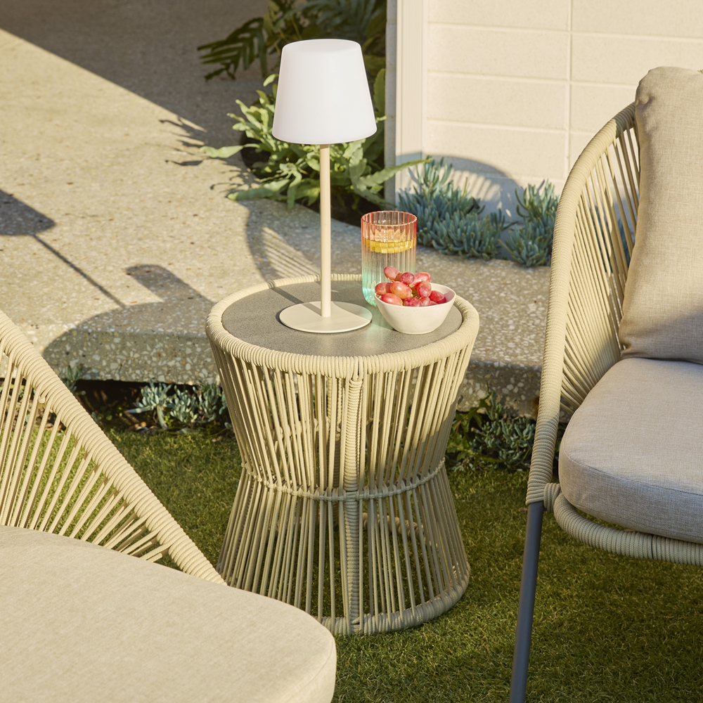 Cottesloe Beige Outdoor Lounge Set | Adairs