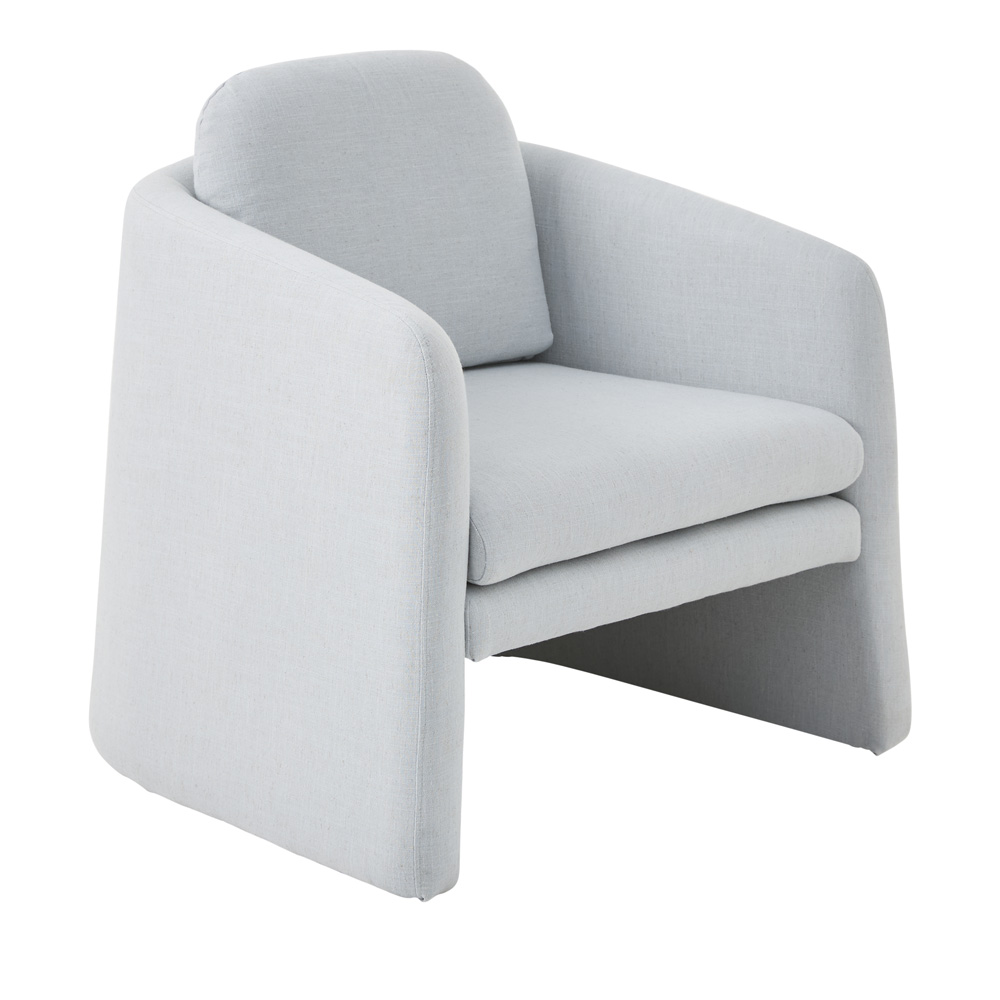 Avoca Powder Blue Chair | Adairs