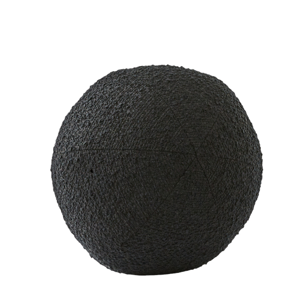 Boucle Black Ball Cushion | Adairs