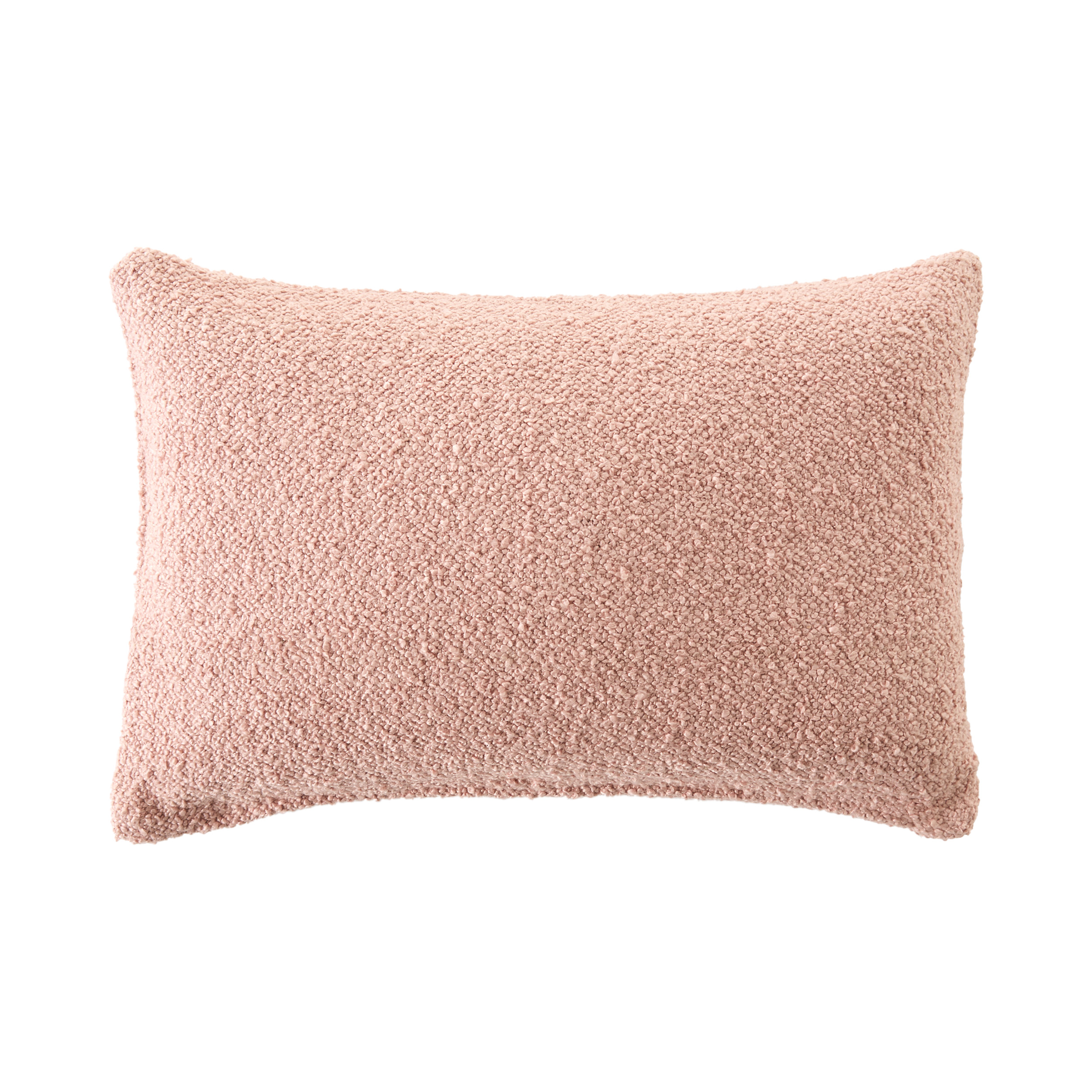 Boucle Pink Cushion | Adairs