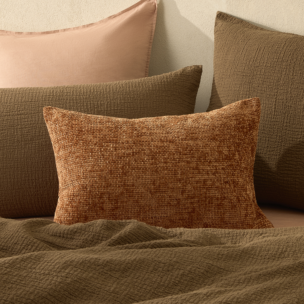 Marietta Caramel Cushion | Adairs