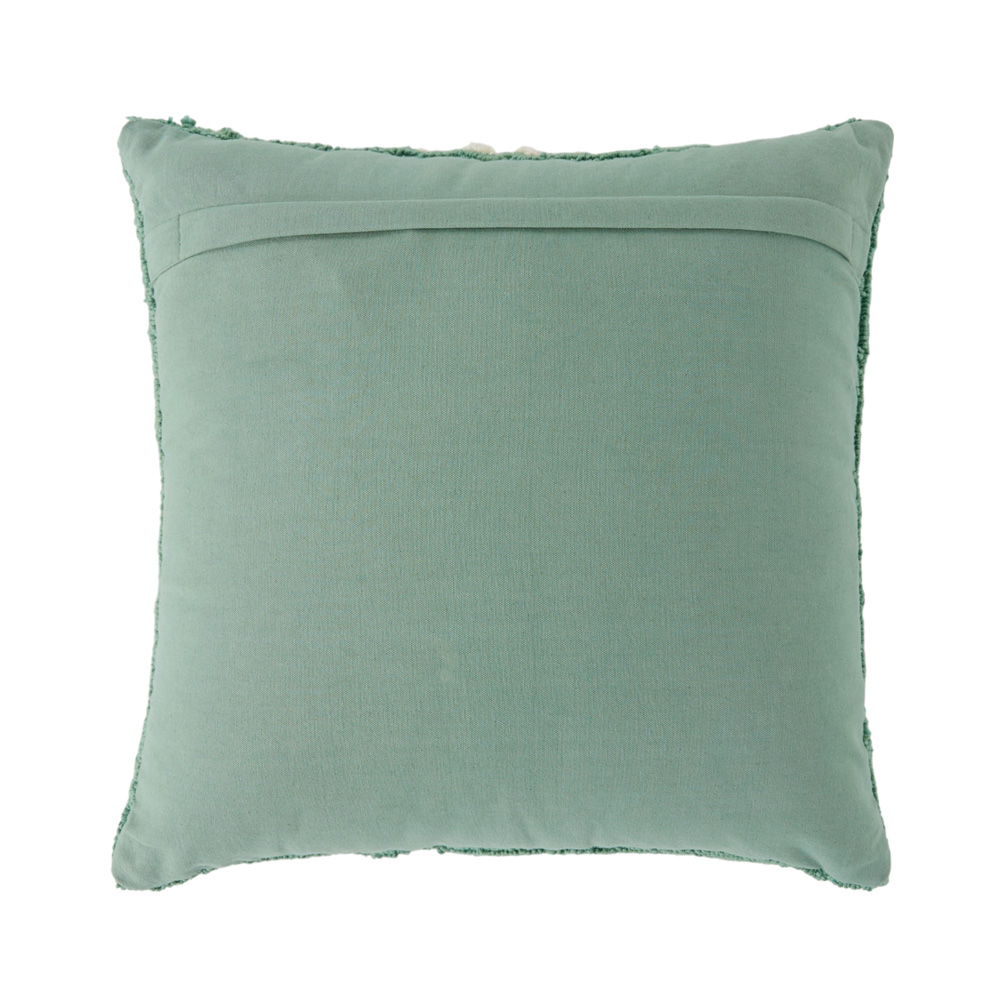 Palm Leaf Green & Natural Cushion | Adairs