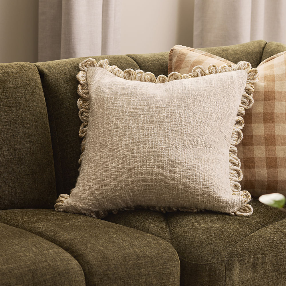 Brewer Natural Cushion | Adairs