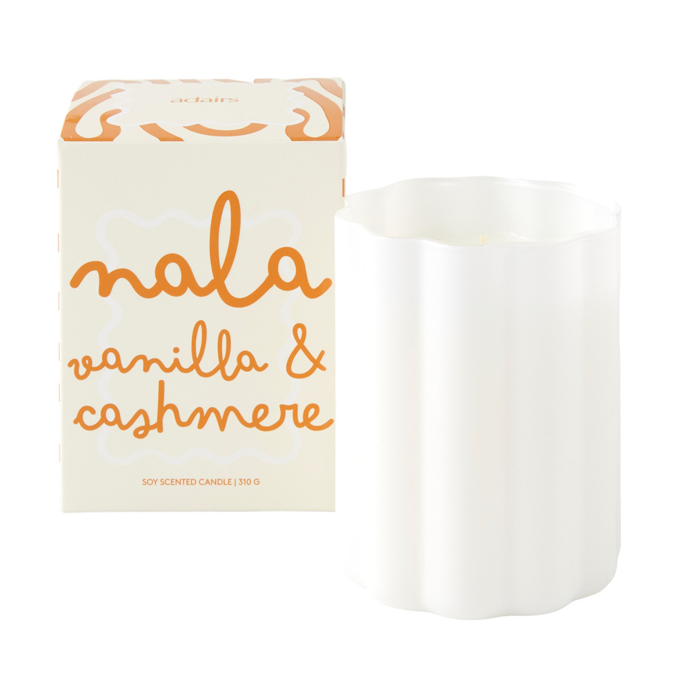 Nala Vanilla & Cashmere Candle 310g | Adairs
