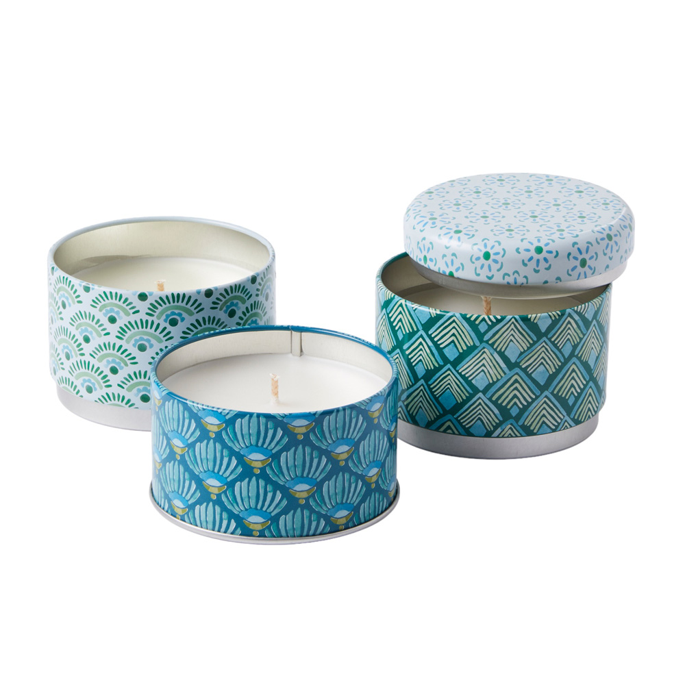 Boheme Green Stacker Candle 450g | Adairs