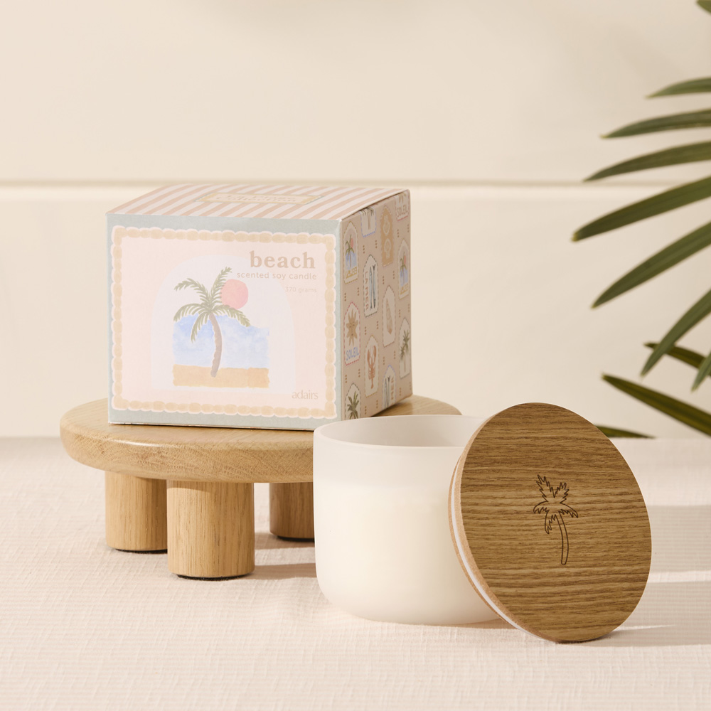 La Plage Beach Candle 370g | Adairs