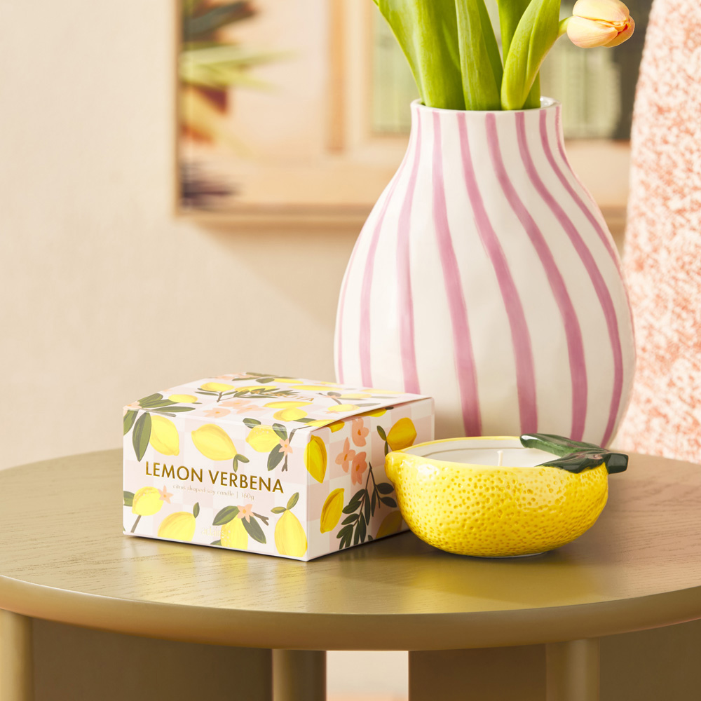 La Fruta Lemon Verbena Candle 160g | Adairs