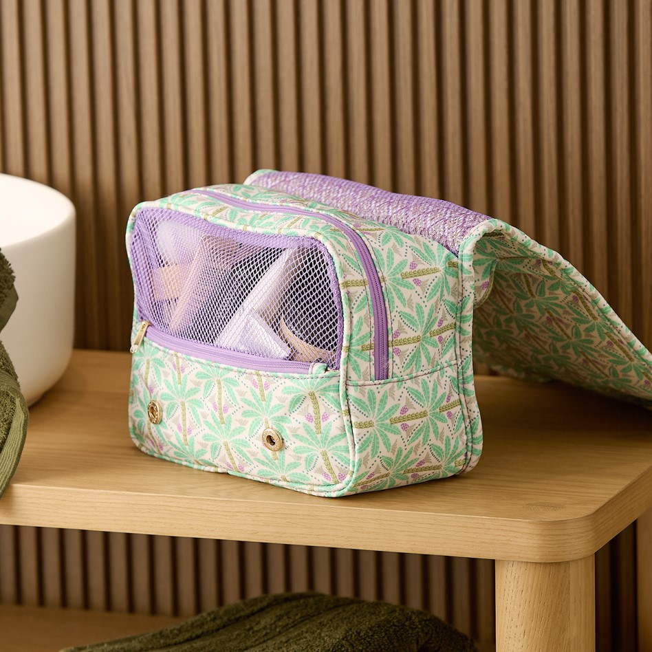 Palm Hanging Toiletry Bag | Adairs