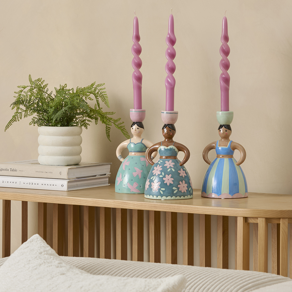 Spanish Lady Birds Candleholder | Adairs