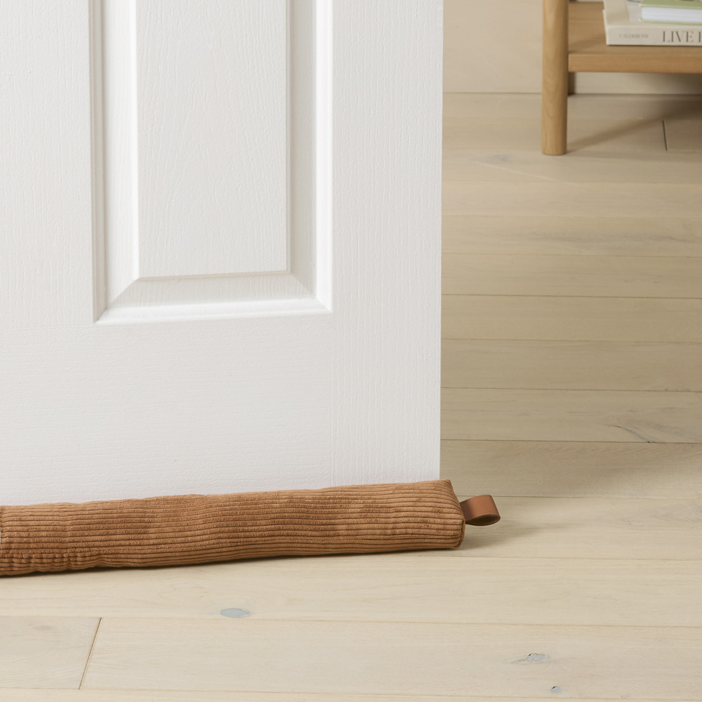 Corduroy Rust Draught Stop | Adairs