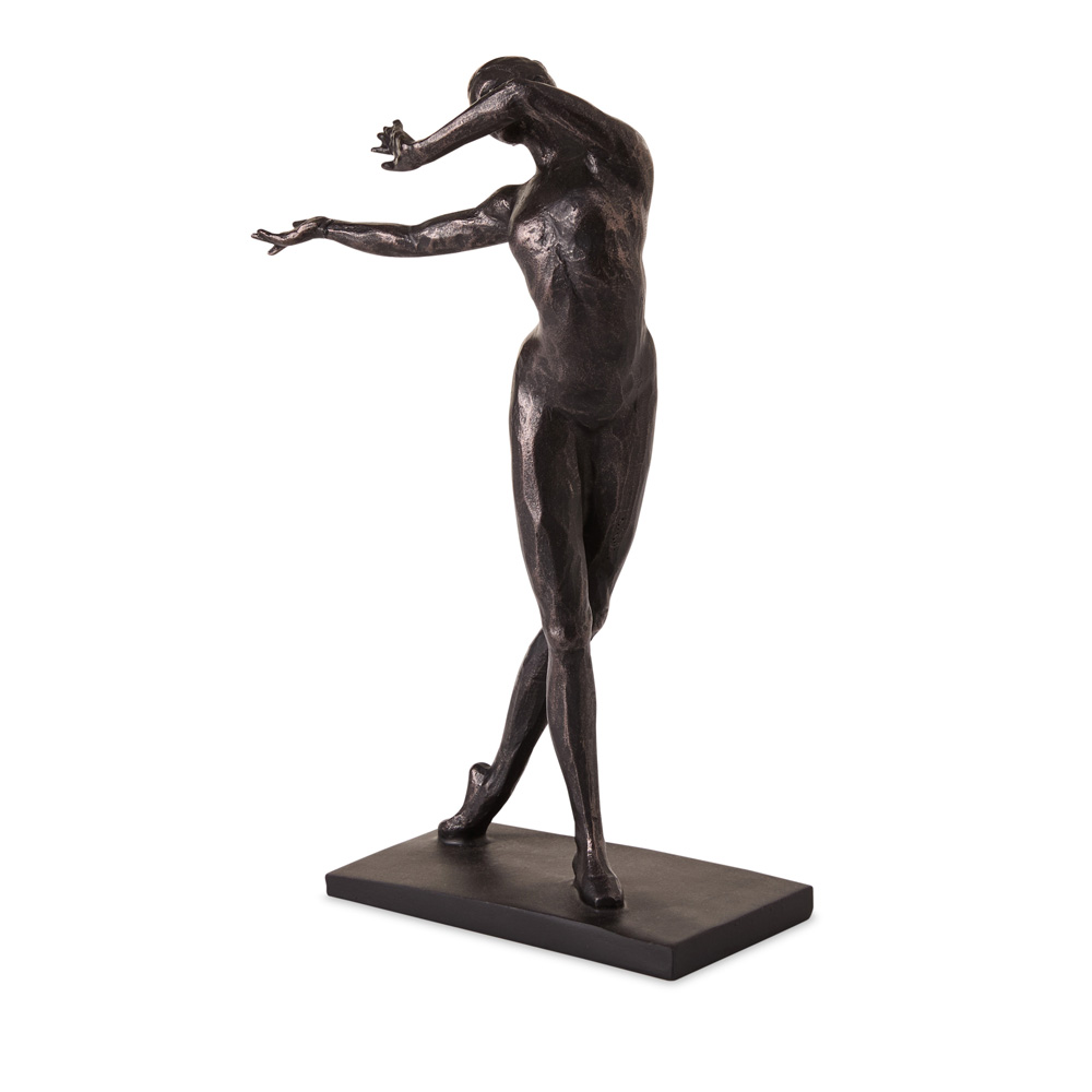 Grace Bronze Dancer Statue | Adairs
