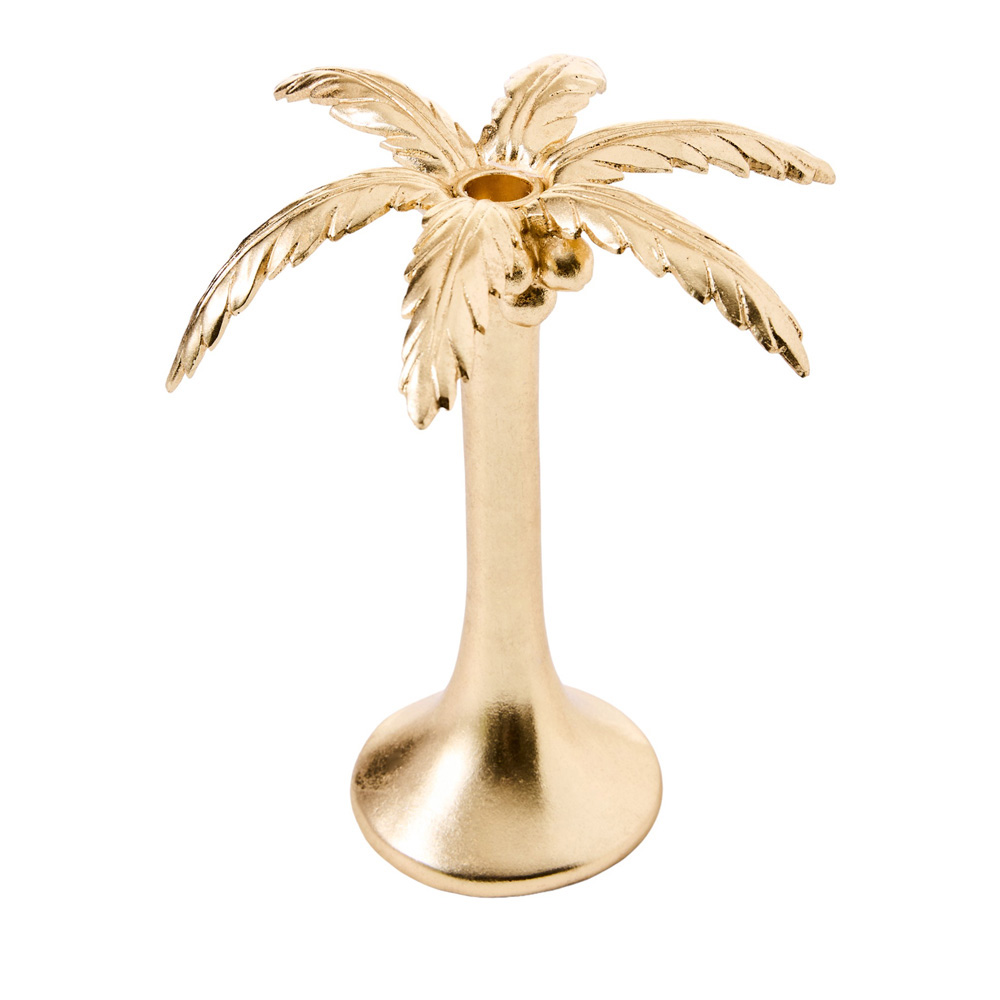 Palm Tree Votive Holder Melody Maison Gold Metal Palm Tree Candle