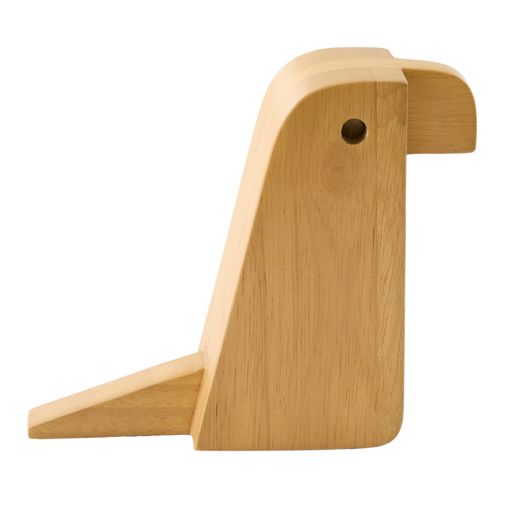 Timber Natural Bird Door Stop | Adairs
