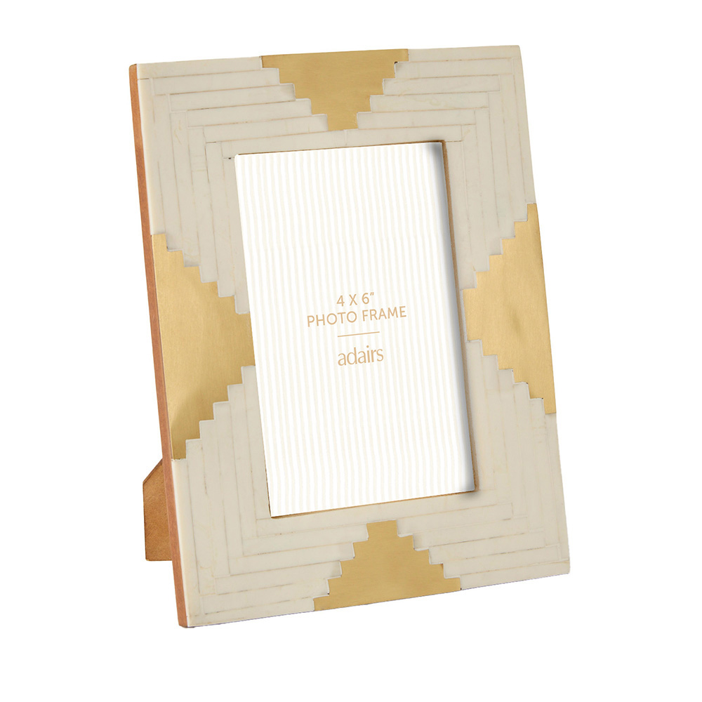 Palo Cream Resin Frame | Adairs