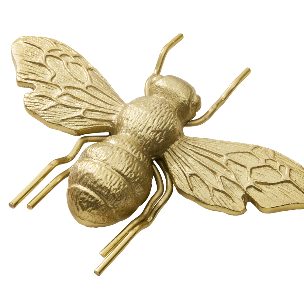 Brass Bee Shaped Wall Decor | Adairs