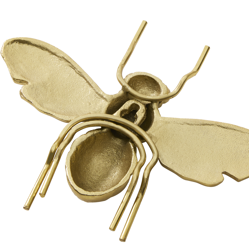 Brass Bee Shaped Wall Decor | Adairs