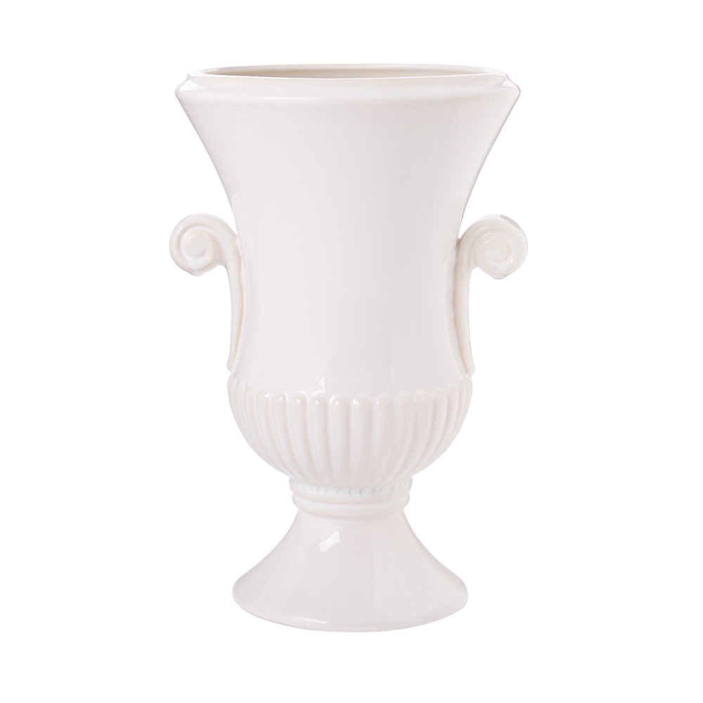 Toulouse White Large Urn | Adairs