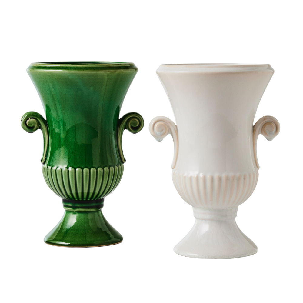 Toulouse Green Small Urn | Adairs