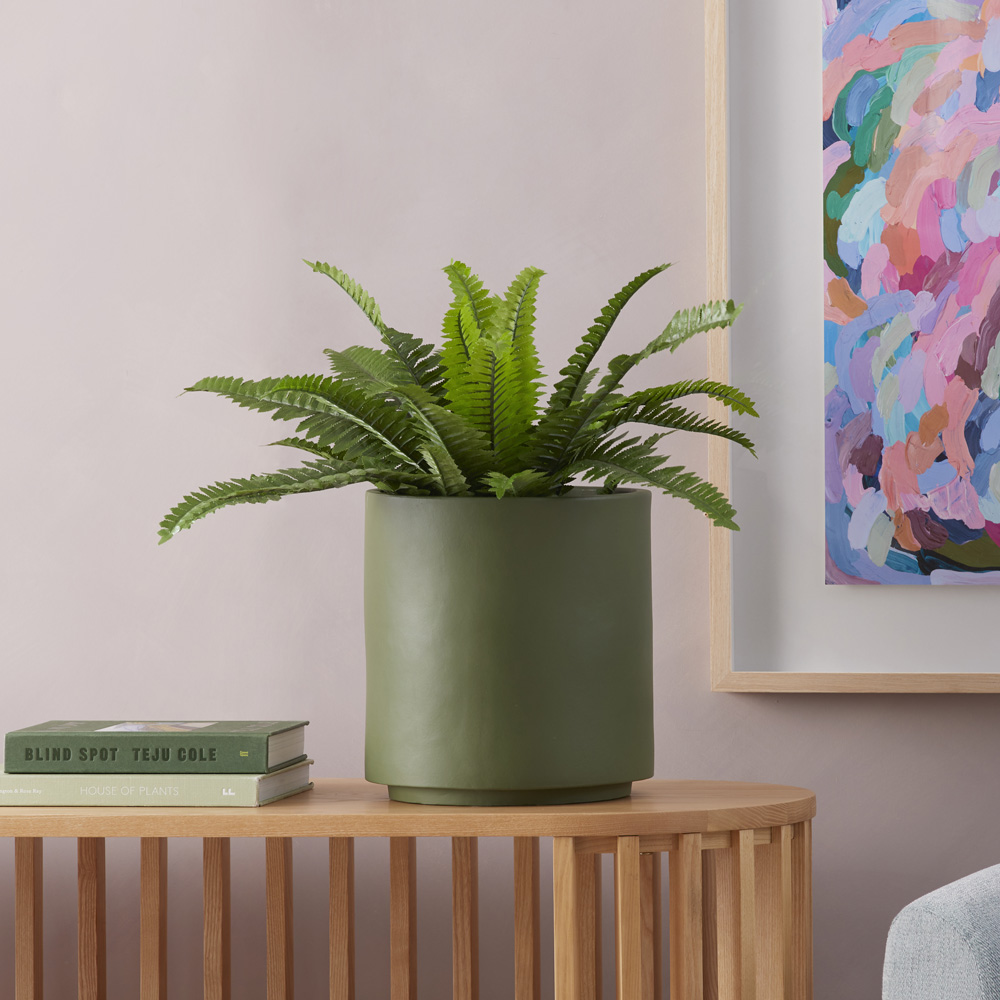 Arno Forest Green Pot | Adairs
