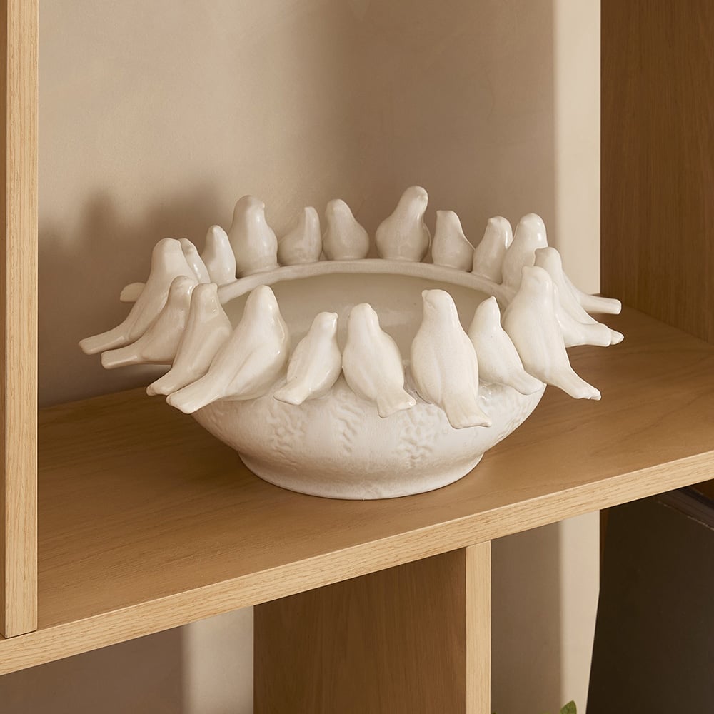 Bird Ivory Bowl | Adairs