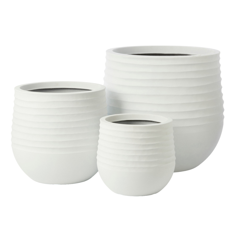 Marion Matte White Pot | Adairs