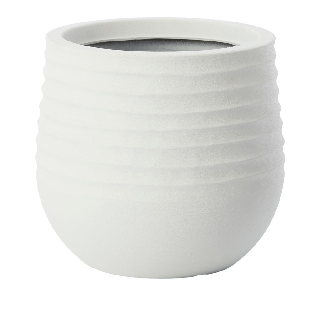 Marion Matte White Pot | Adairs