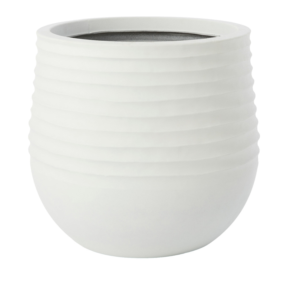 Marion Matte White Pot | Adairs