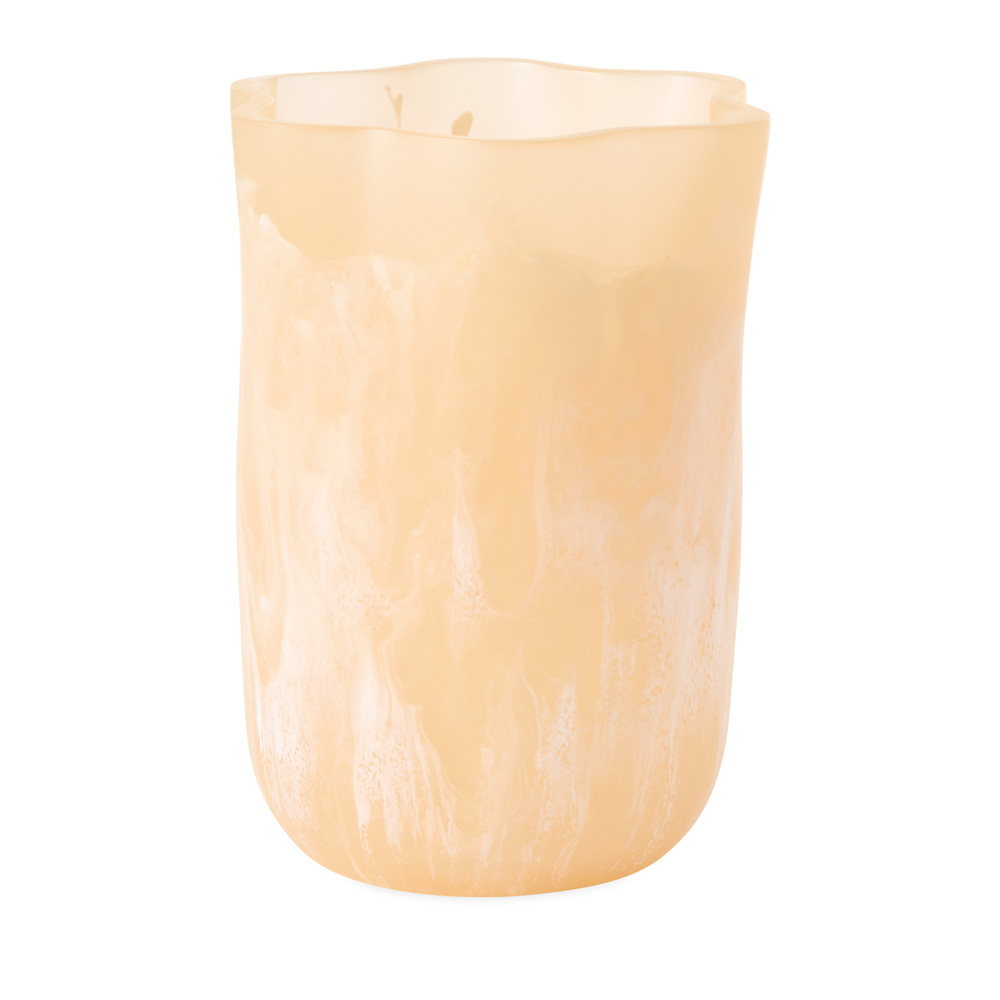 Dahlia Peach Resin Vase | Adairs