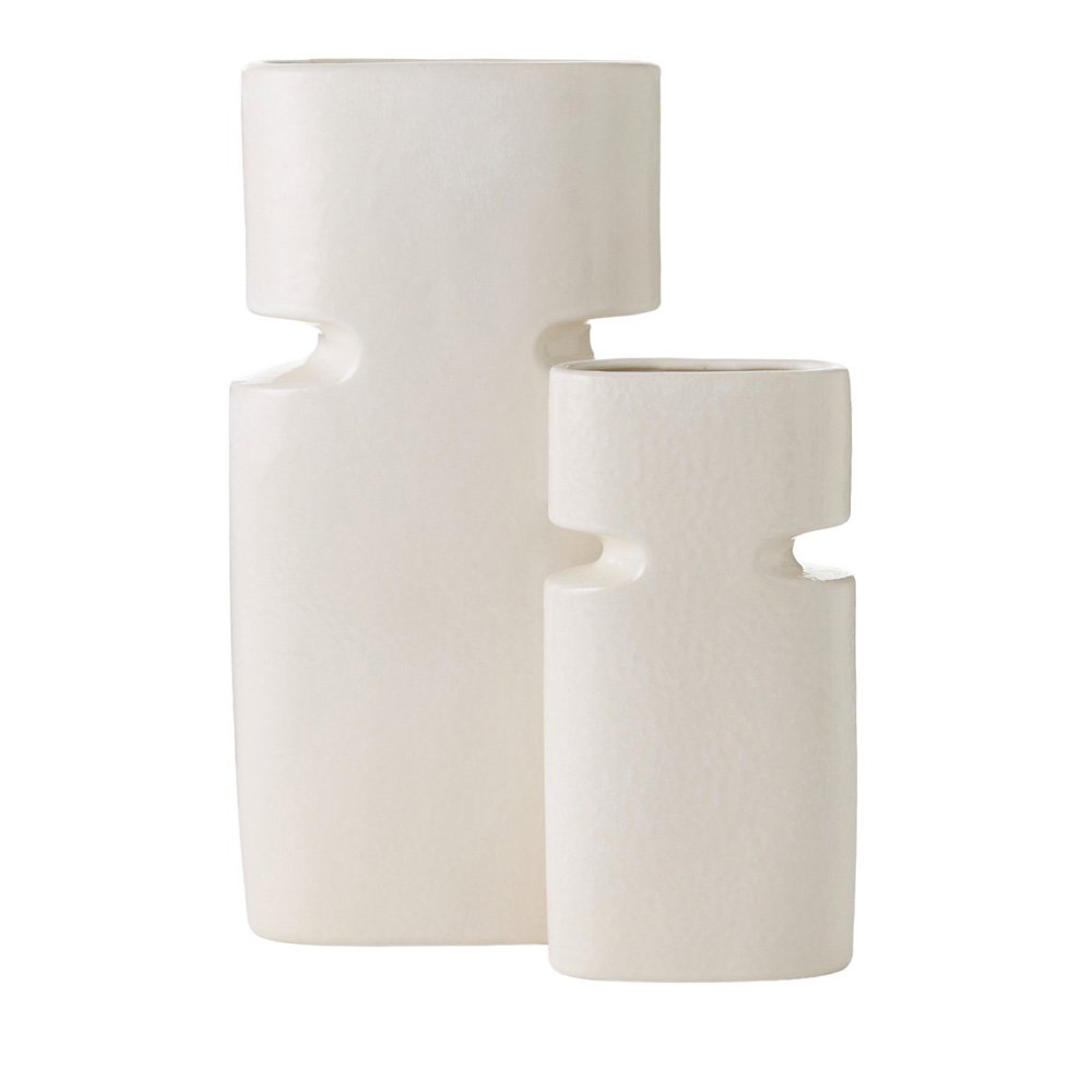 Boyde Ivory Vase | Adairs
