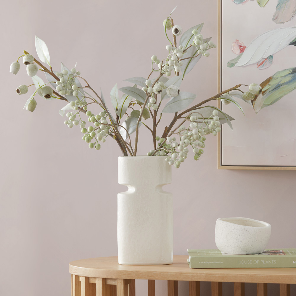 Boyde Ivory Vase | Adairs