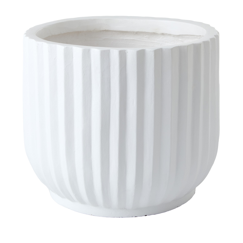 Apollo Warm White Pot | Adairs