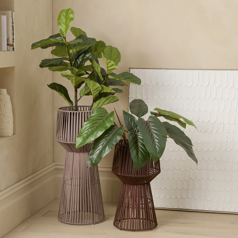 Madrid Slate Large Planter | Adairs
