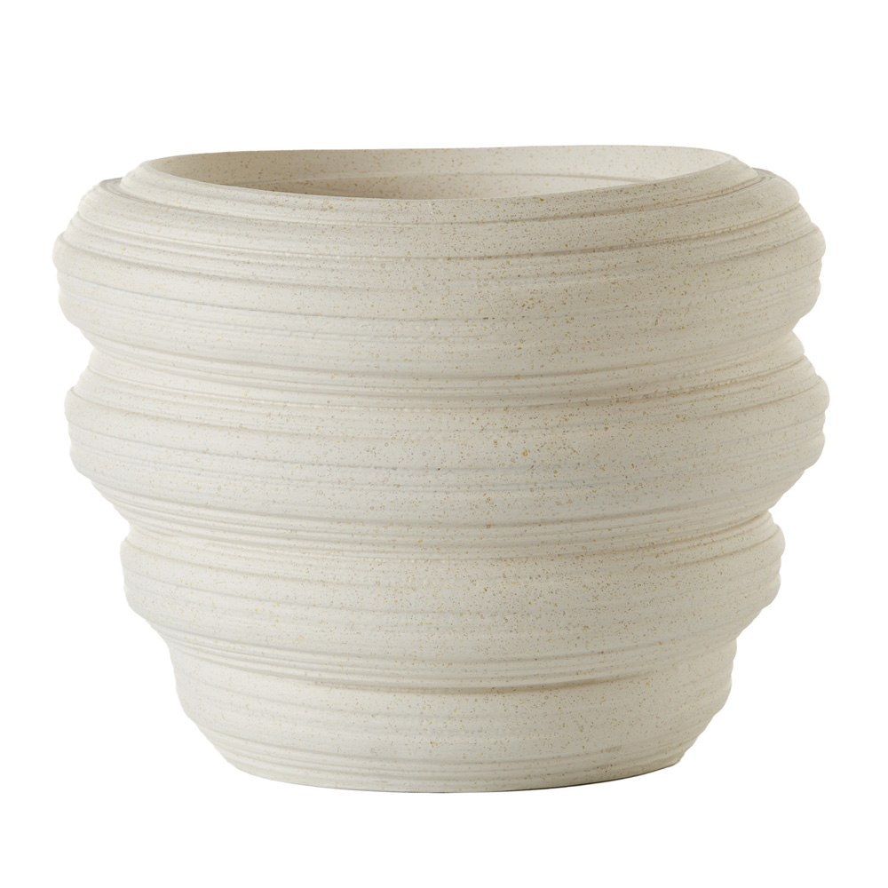 Coil Off White Pot | Adairs
