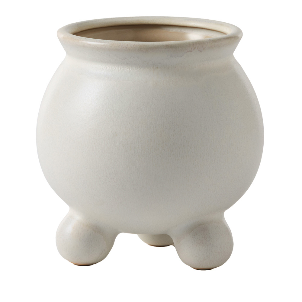 Bubble White Pot | Adairs