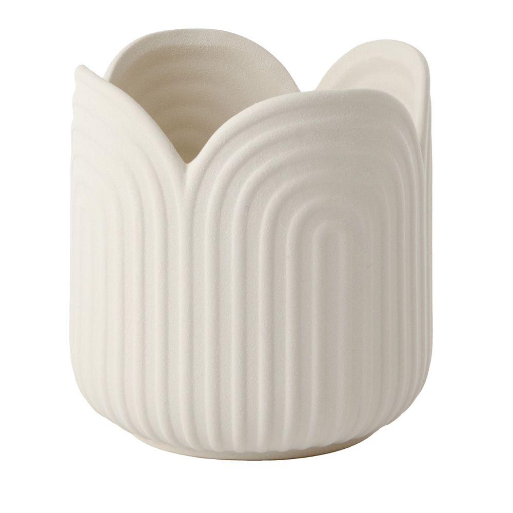 Alma Off White Pot | Adairs