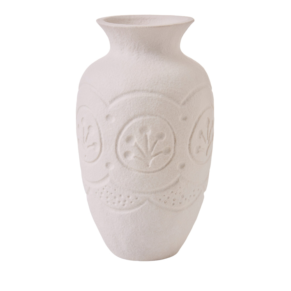 Romy White Matte Vase | Adairs