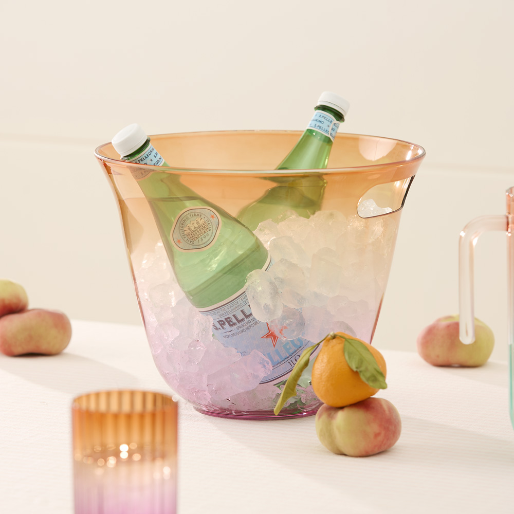 Positano Purple & Orange Ice Bucket | Adairs
