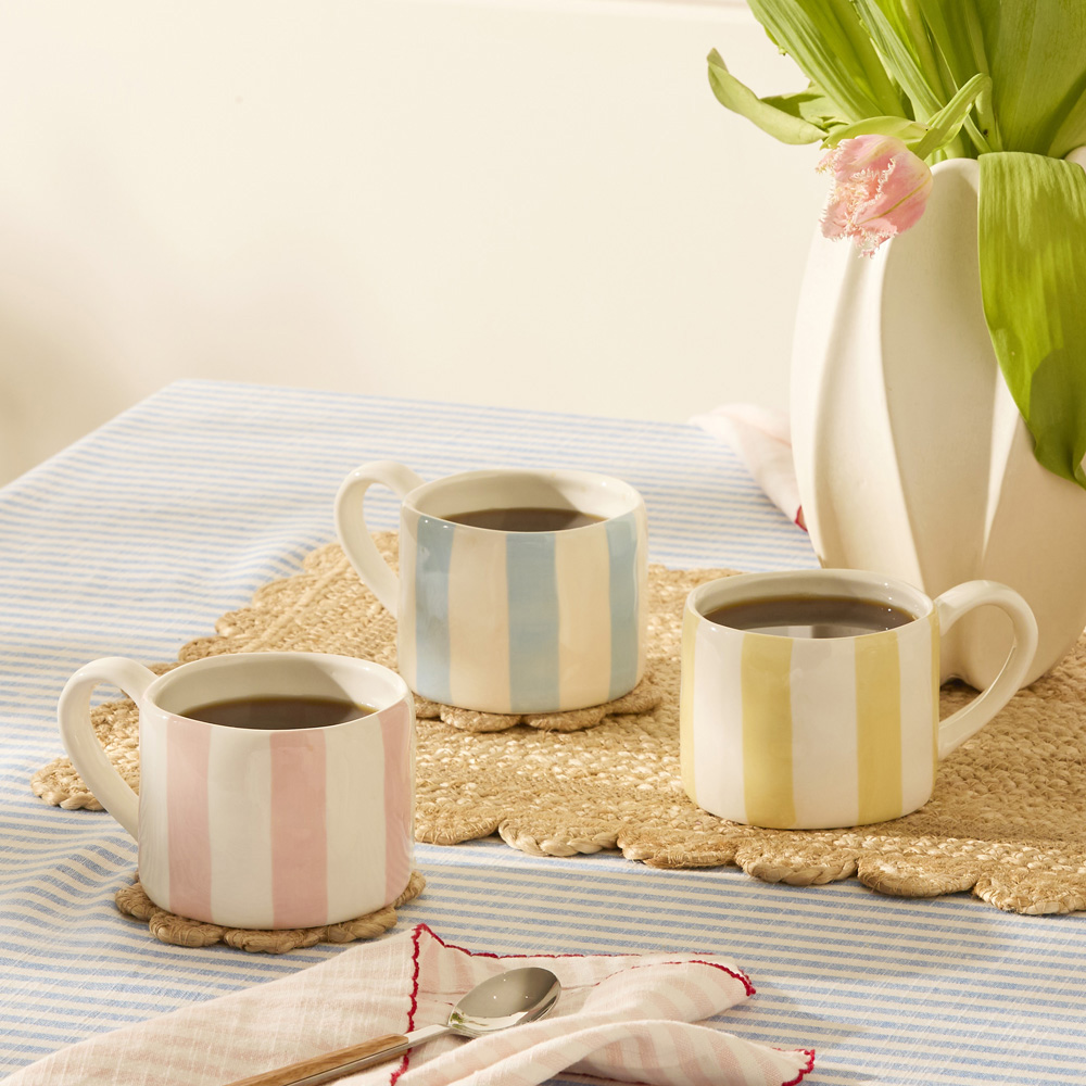 Stripe Lemon Mug | Adairs