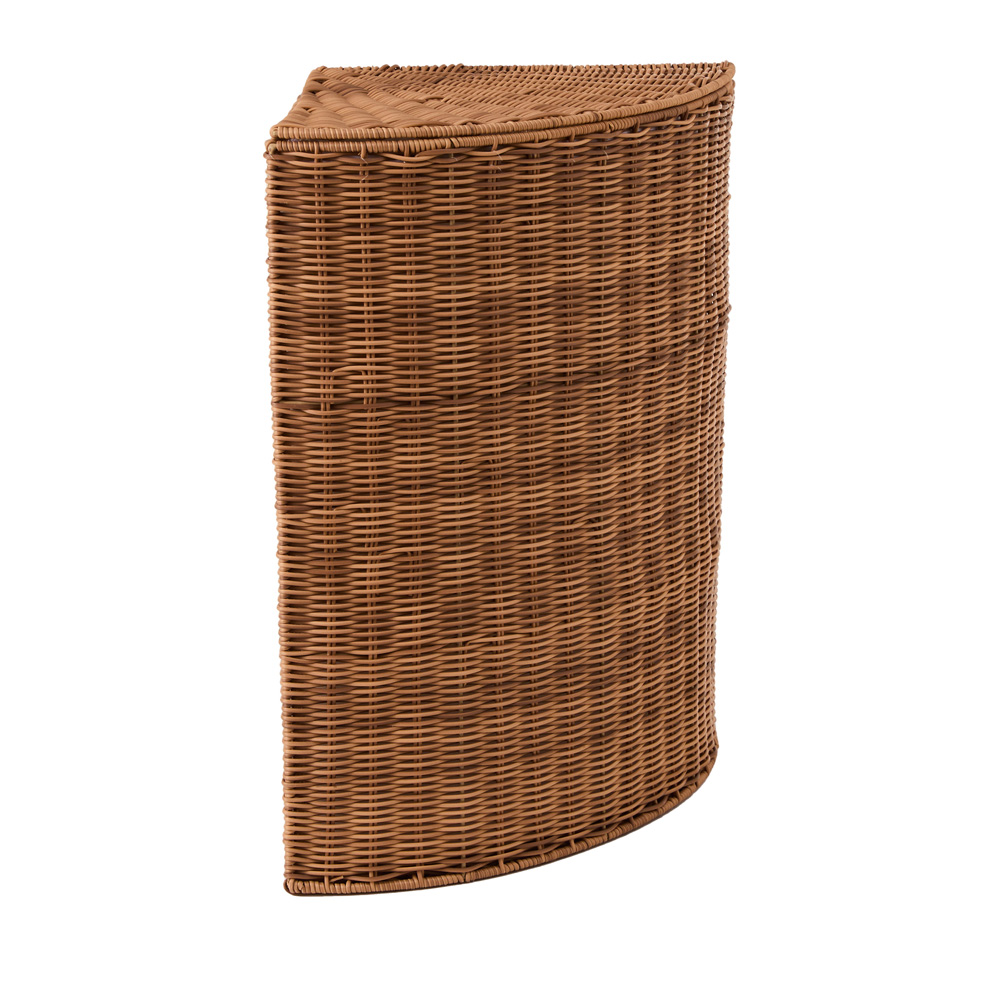Lydia Natural Corner Laundry Basket | Adairs