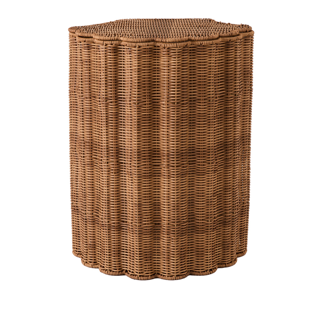 Shell Natural Laundry Basket | Adairs
