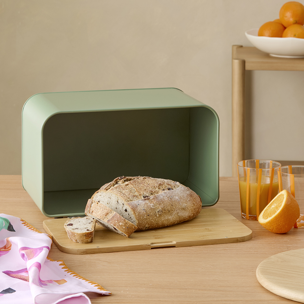 Soma Green Bread Bin | Adairs