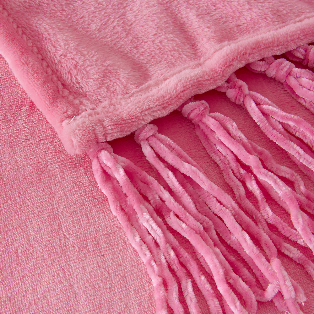 Supersoft Fuchsia Blanket | Adairs