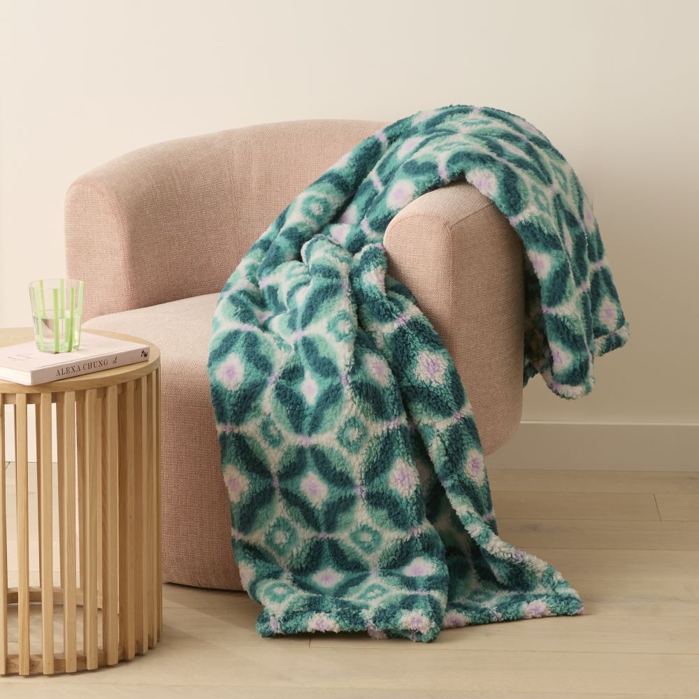 Cloud Retro Jewels Throw | Adairs
